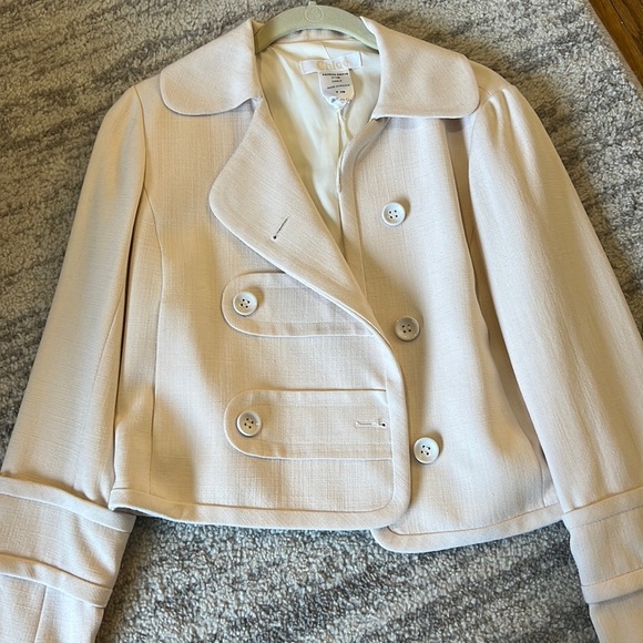 Chloe | Jackets & Coats | Chloe Jacket Off White Size 38 | Poshmark